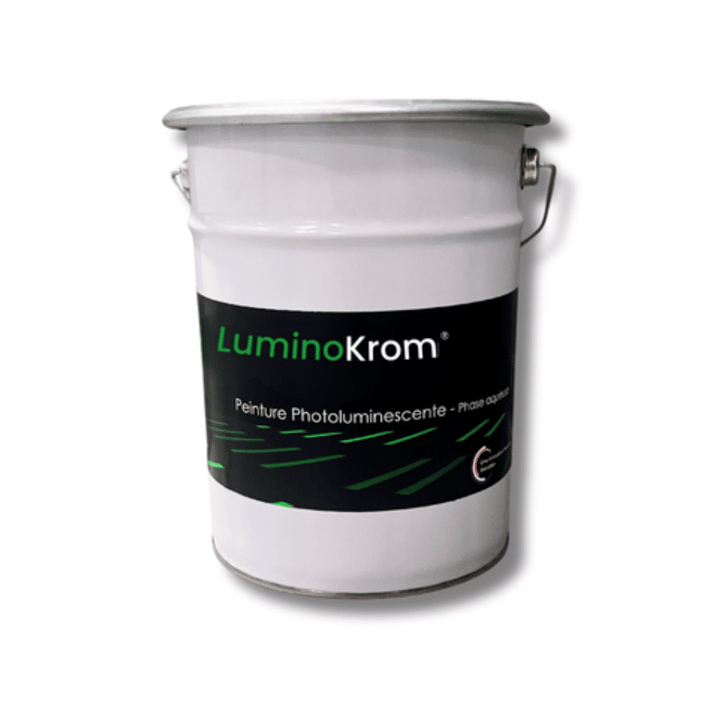 Water-based blue photoluminescent paint- LuminoKrom®