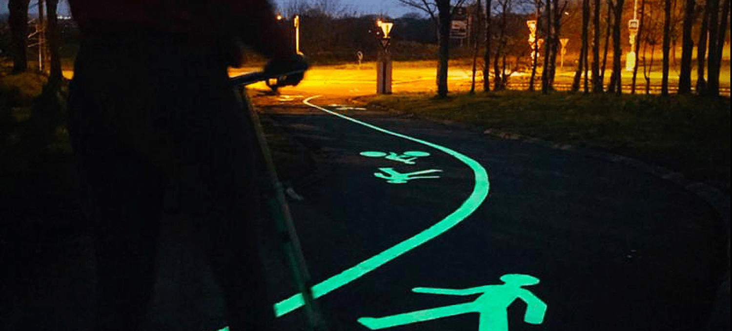 Photoluminescence: sources that affect visibility at night